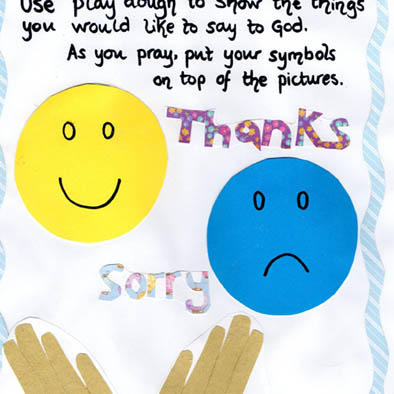Playdough Prayer Mats – Children & Families Ministry