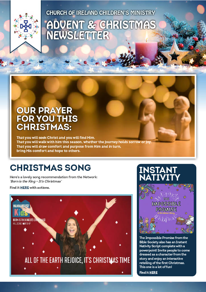 Advent and Christmas Newsletter 2021 – Children & Families Ministry