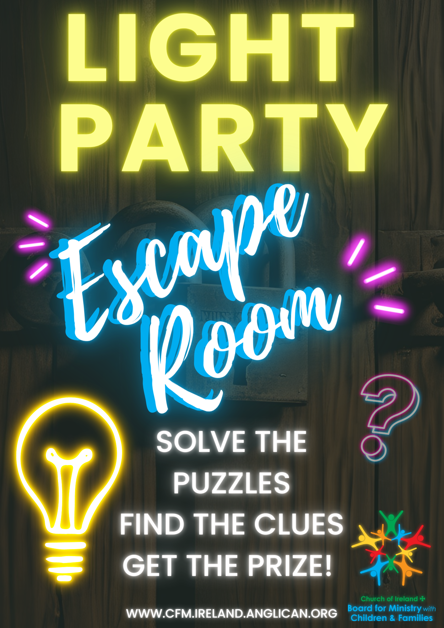 Light Party Escape Room – Children & Families Ministry